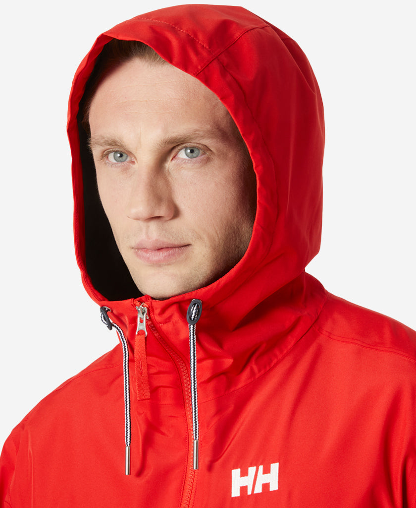 SANDOY RAIN JACKET, Alert Red | Helly Hansen AU