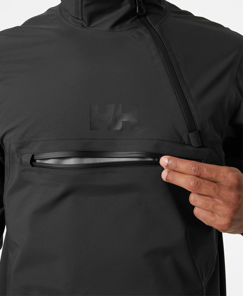 FOIL SHELL SMOCK, Ebony | Helly Hansen AU