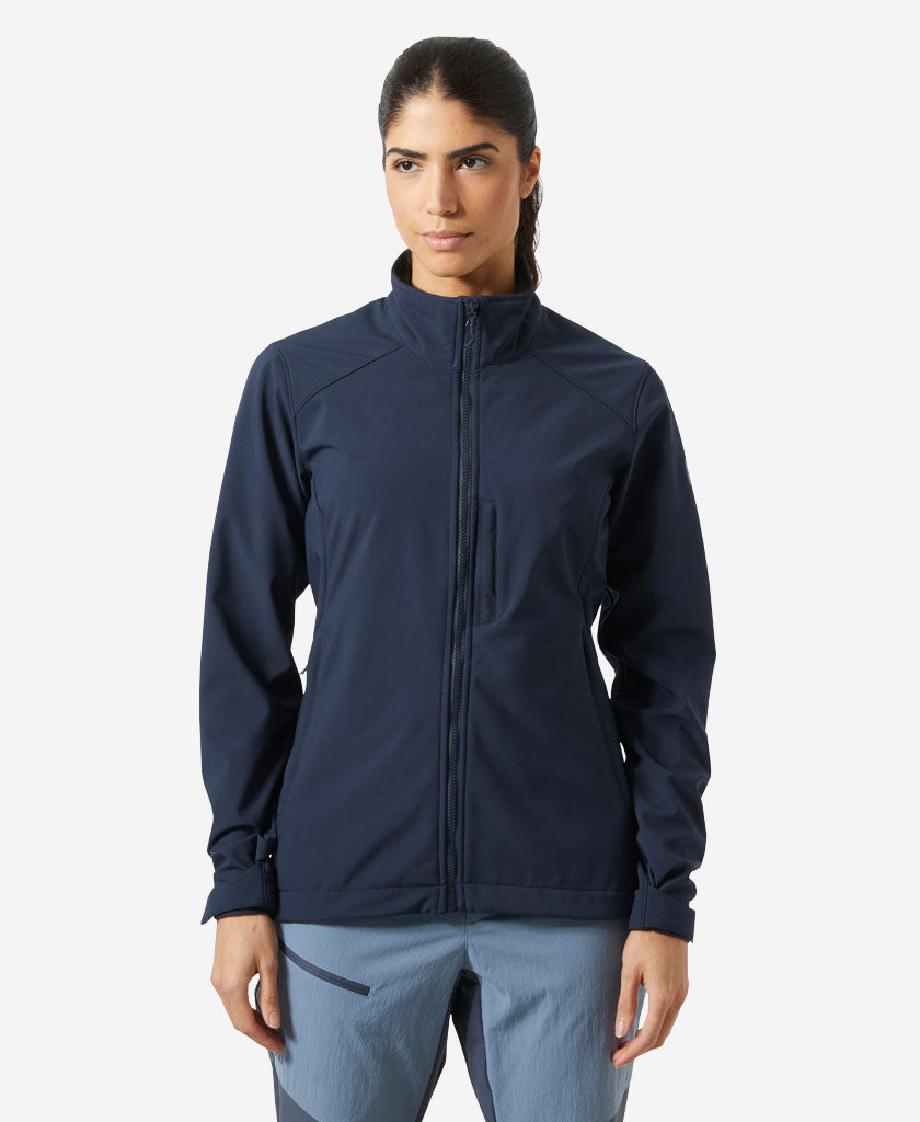 WOMENS PARAMOUNT SOFTSHELL JACKET, Navy | Helly Hansen AU
