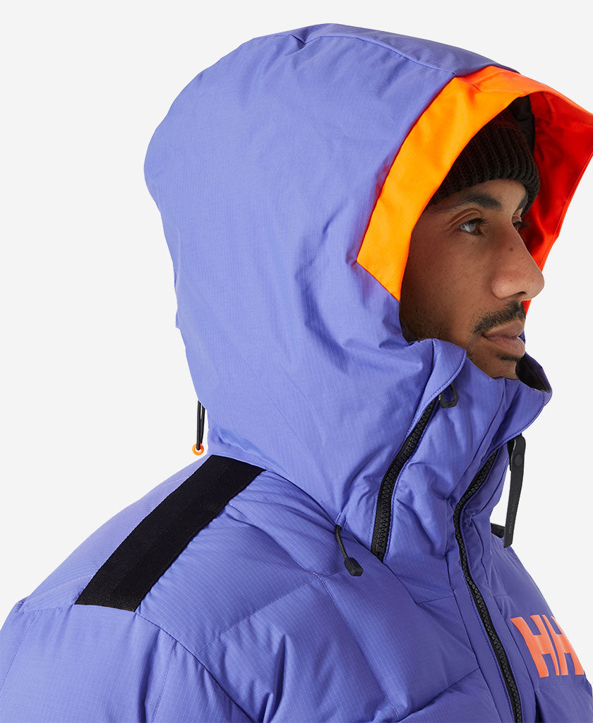 EMIKO RIDABLE PUFFY JACKET, Ultra Violet | Helly Hansen AU