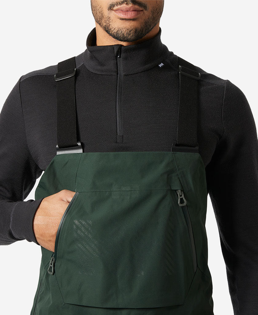 RIDGE INFINITY SHELL BIB, Dark Jungle | Helly Hansen AU