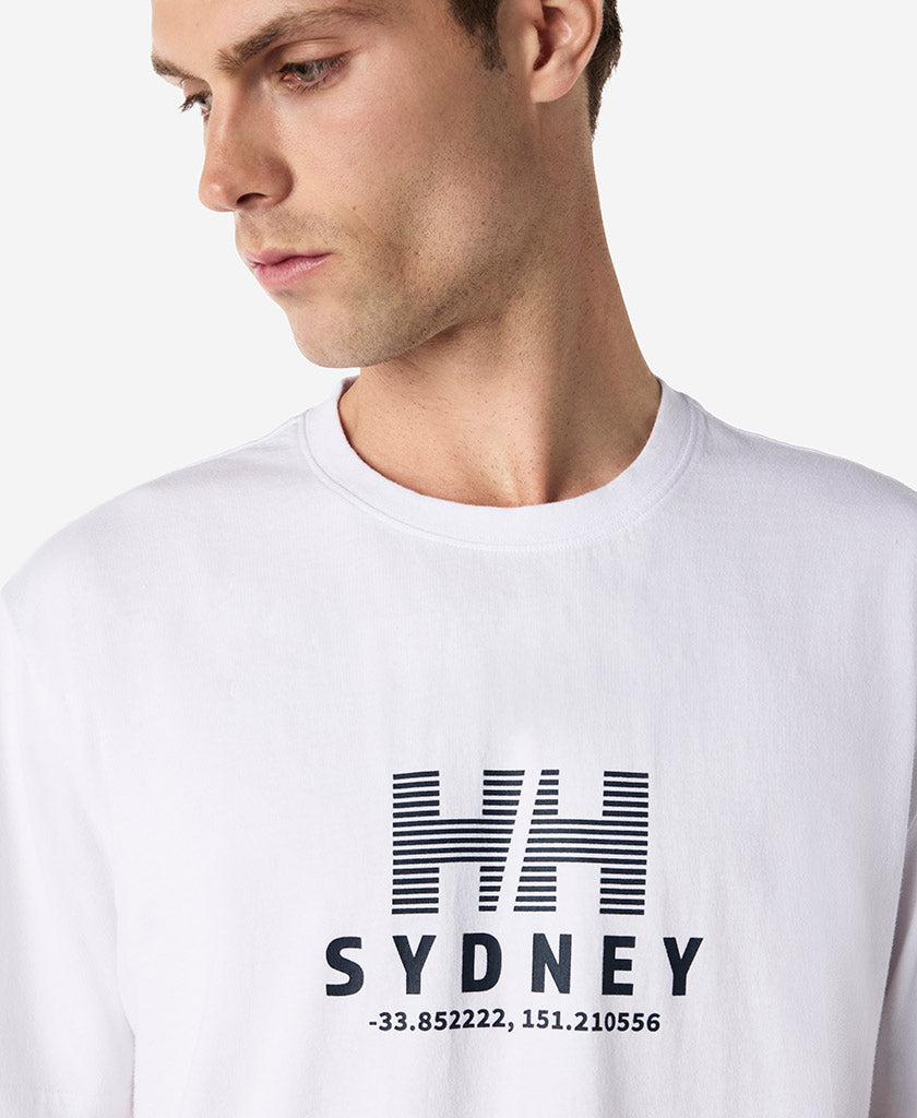 SYDNEY T-SHIRT, White | Helly Hansen AU