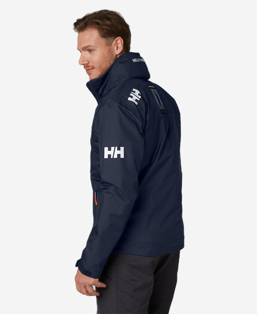 Crew Hooded Jacket In Navy | Helly Hansen AU