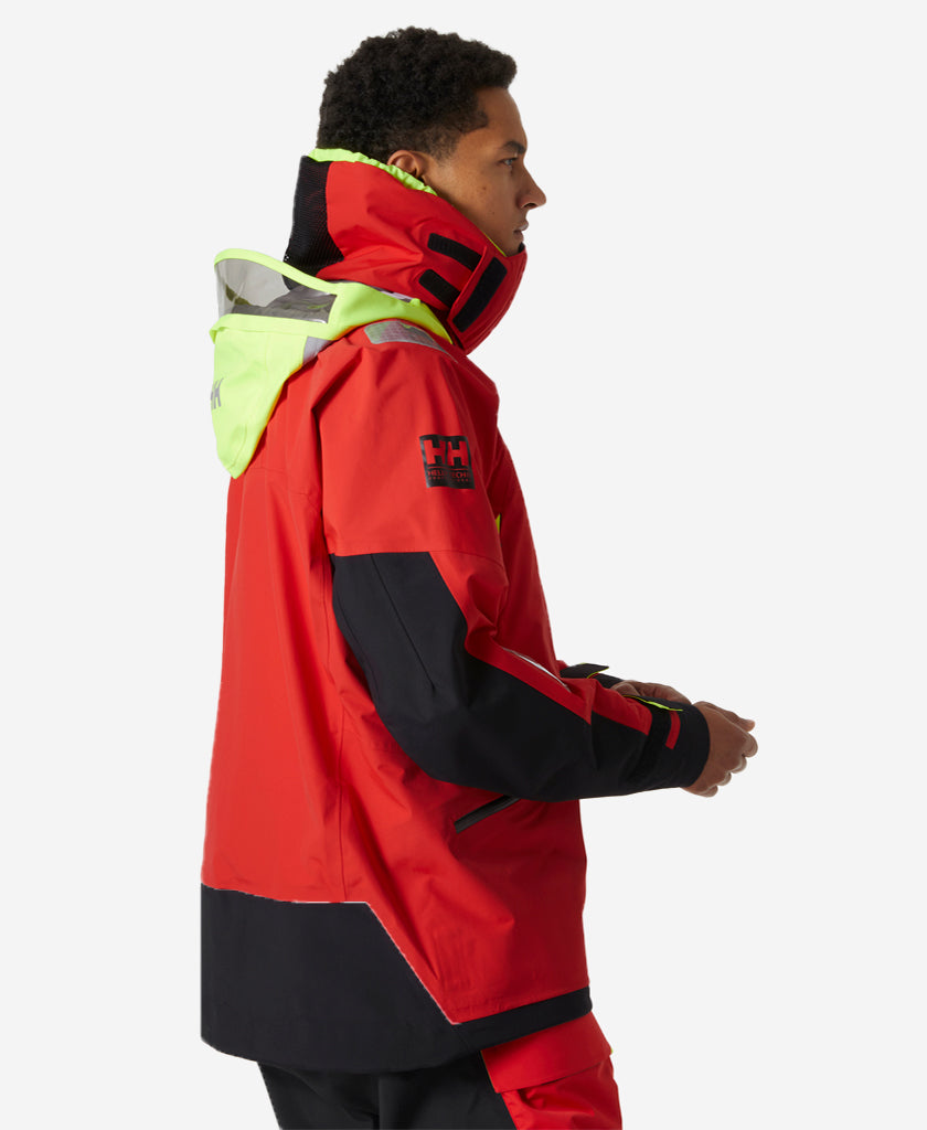 Aegir Race Jacket 2.0 In Alert Red | Helly Hansen AU